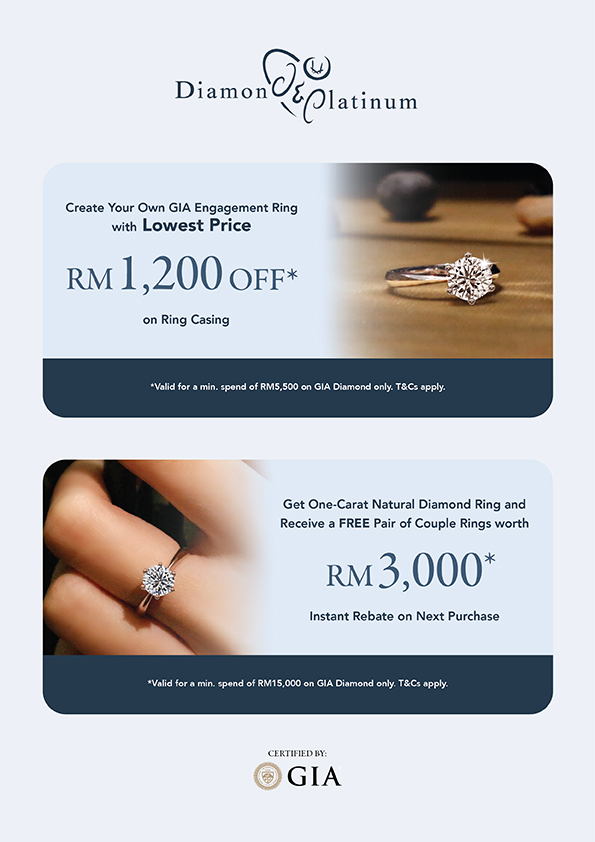 Diamond Jewellery Promotions, Offers, & Deals | D&P Malaysia